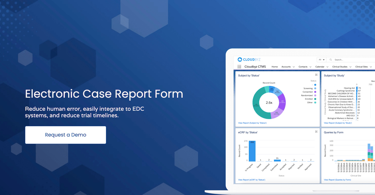 eCRF | Products | Cloudbyz