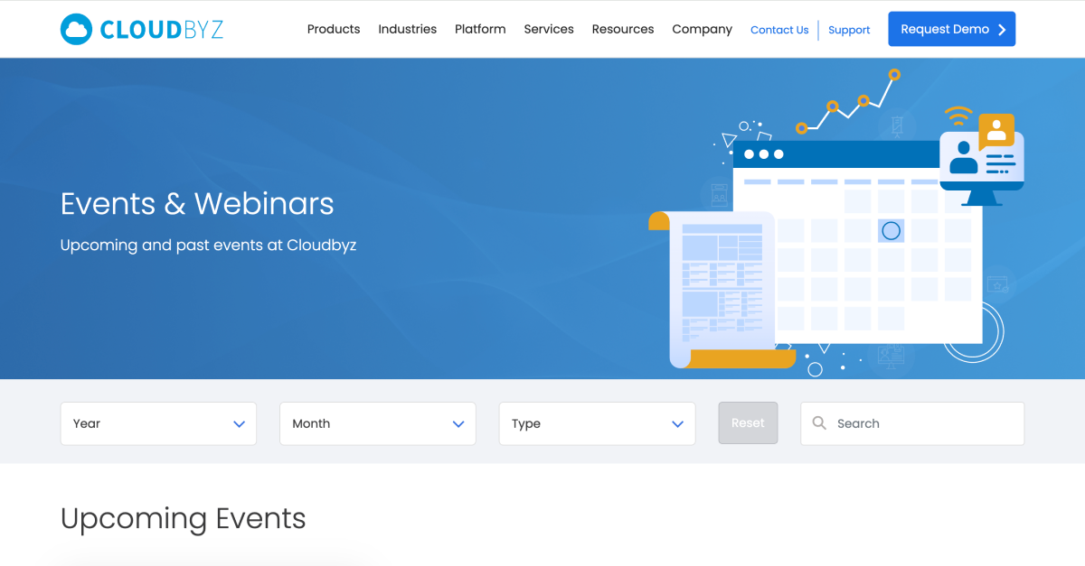 Events | Webinars | Cloudbyz