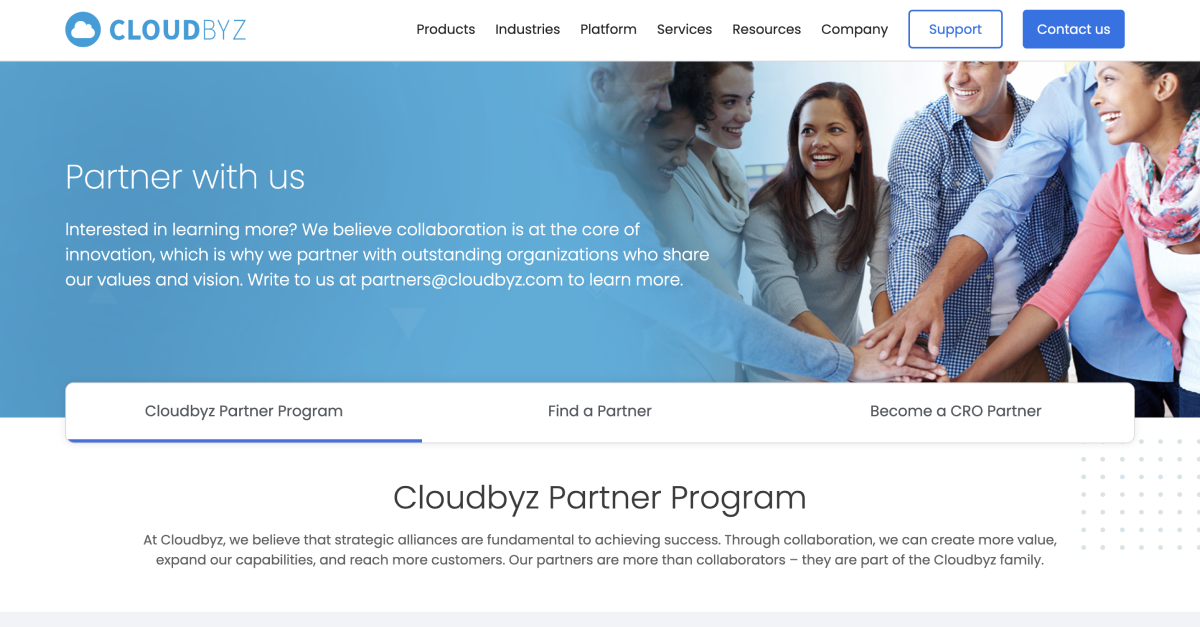 Partners | Cloudbyz