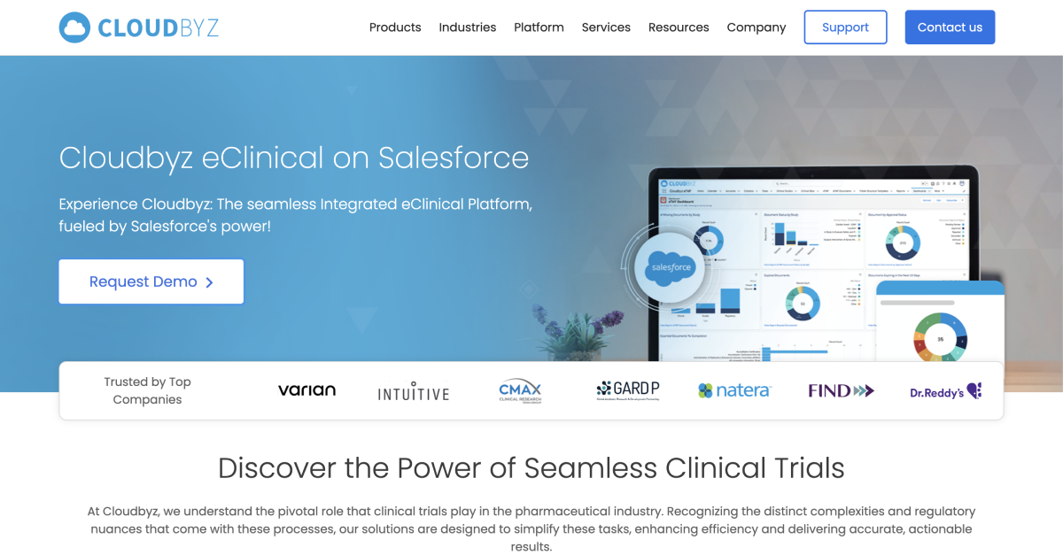 Cloudbyz eClinical on Salesforce | Platform | Cloudbyz
